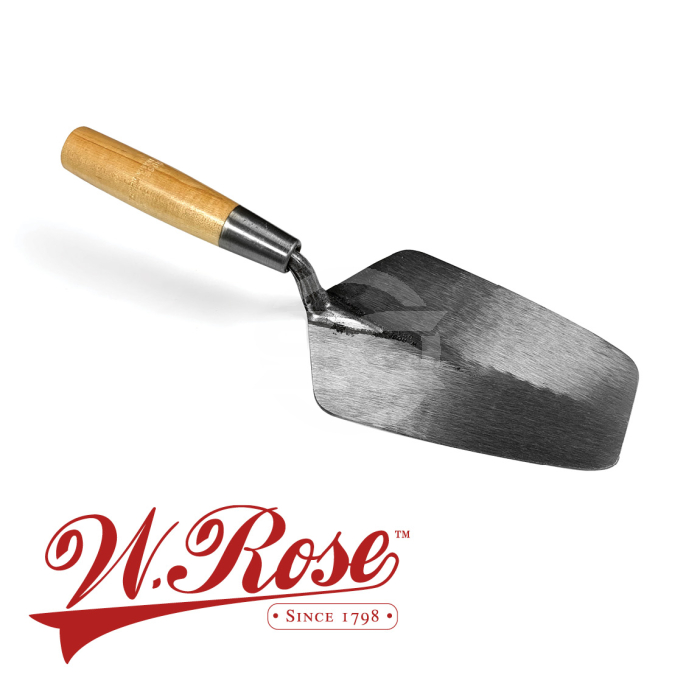 W.Rose Bucket Trowel 8 x 5 3 8