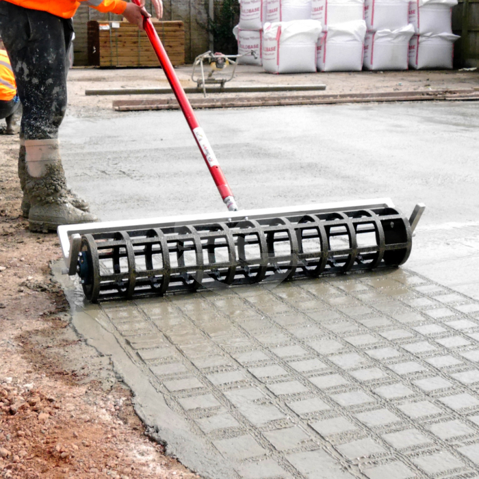 Concrete yard roller store